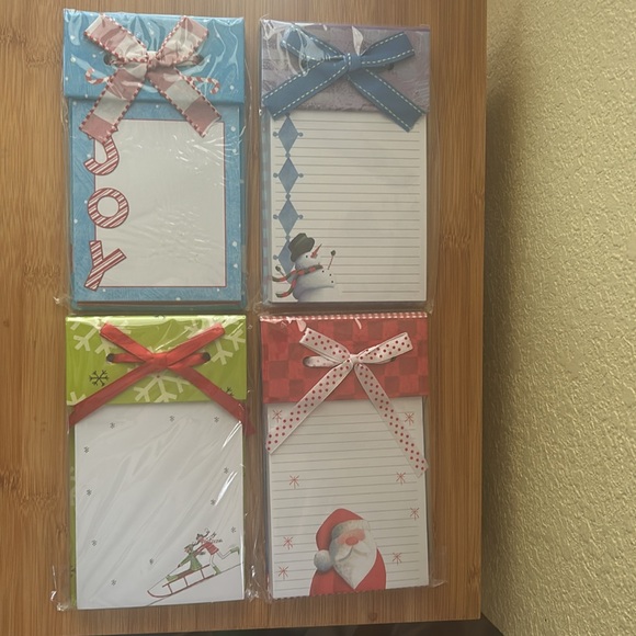 Office | Christmas Holiday Note Pads | Poshmark